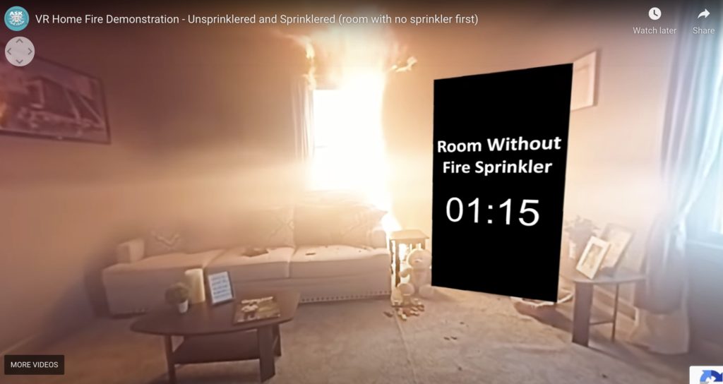 Residential Fire Sprinkler Protection Systems Info from Home Fire ...