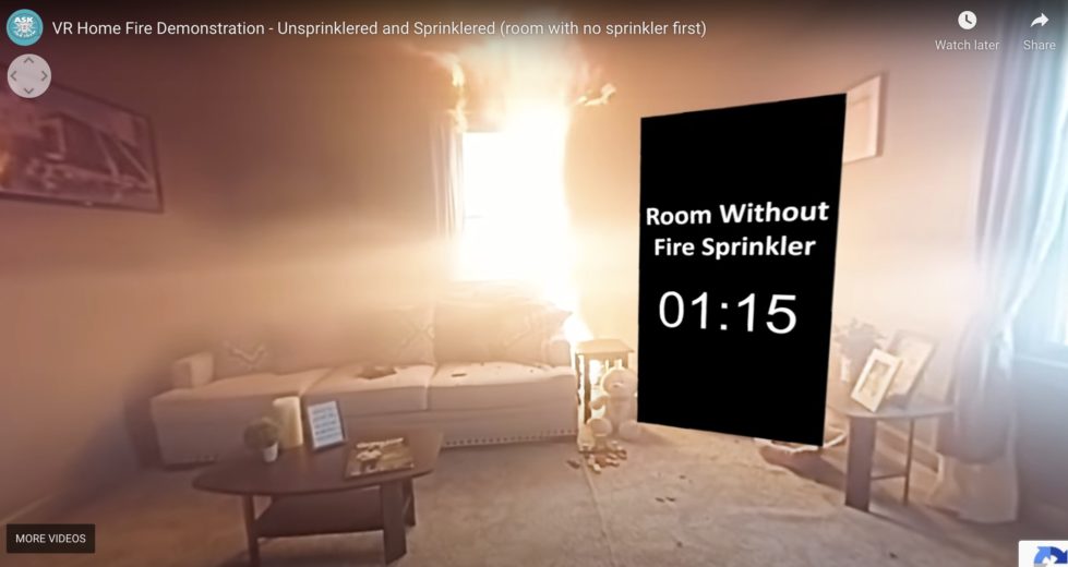 Residential Fire Sprinkler Protection Systems Info from Home Fire ...