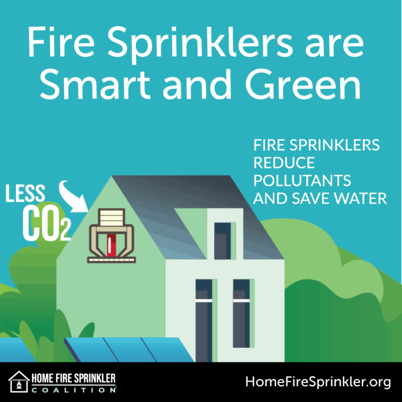 Fire sprinklers are smart and green - Home Fire Sprinkler Coalition